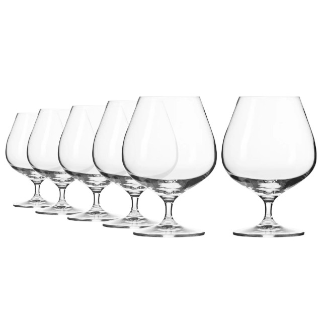 Комплект 6 чаши за коняк, 550 мл, "Harmony" - Krosno | KitchenShop